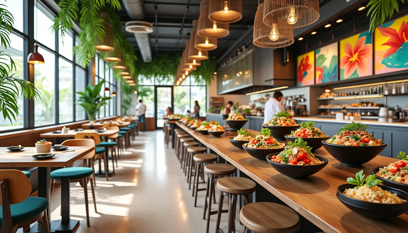 Poke Bowls : L'Art de l'Agencement Optimal pour un Restaurant Réussi